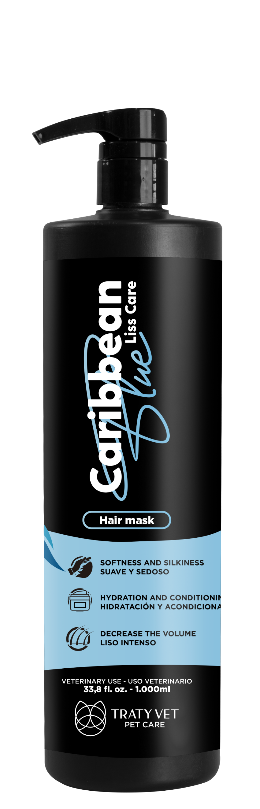 Caribbean Blue Hair Mask 33.8 fl. oz.